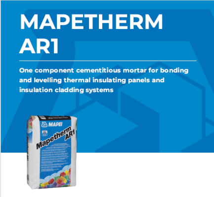 MAPETHERM AR1 Mapei Mantolama Sistemleri - Betopan Taşyünü Boardex Alcı Levha ve Yapı Malzemeleri